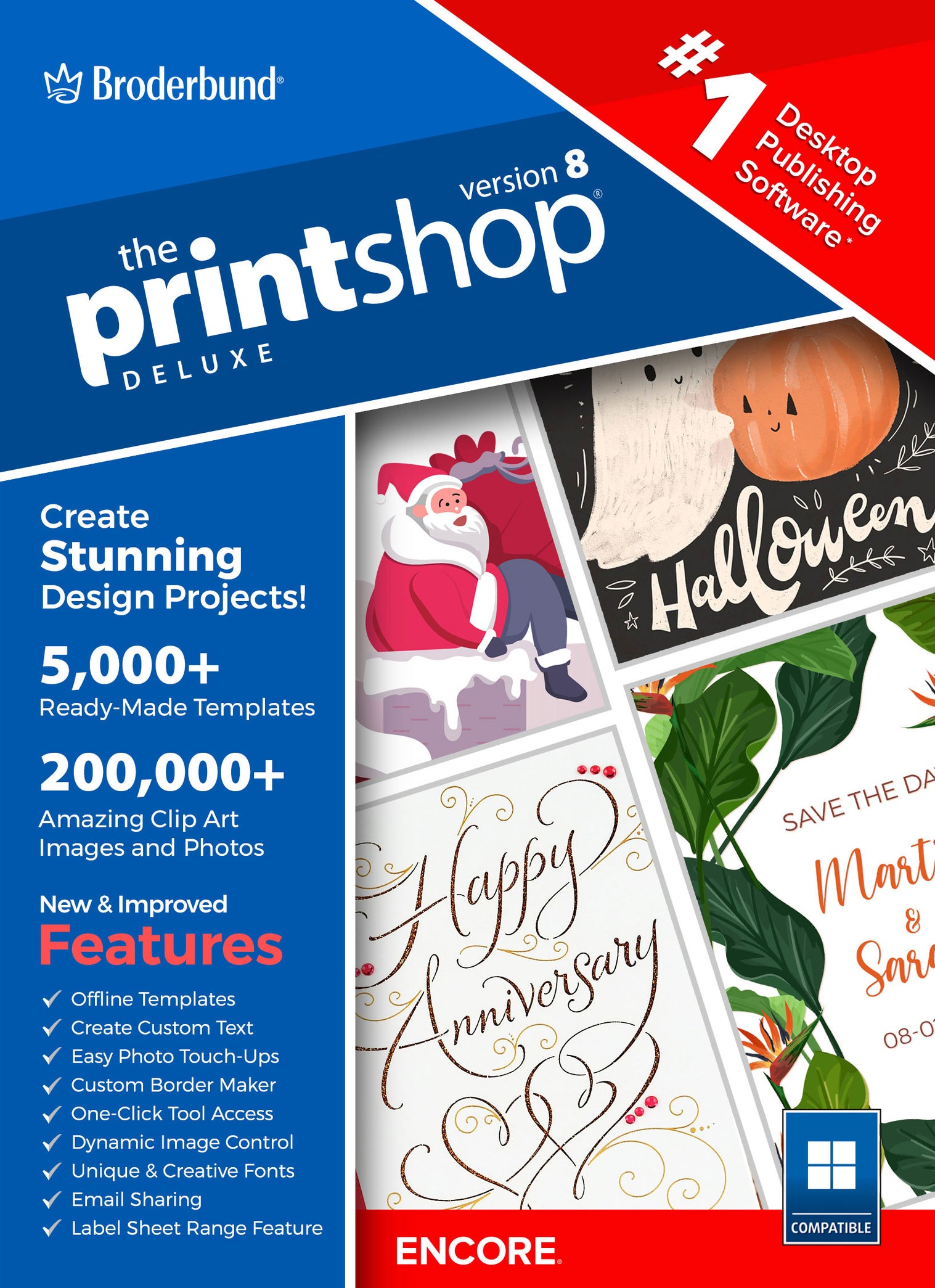 The Print Shop Deluxe 8 - Instant Download for Windows
