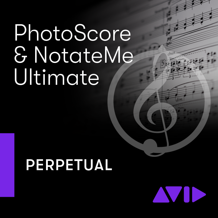 Avid Photoscore & NotateMe Ultimate - Instant Download for Windows and