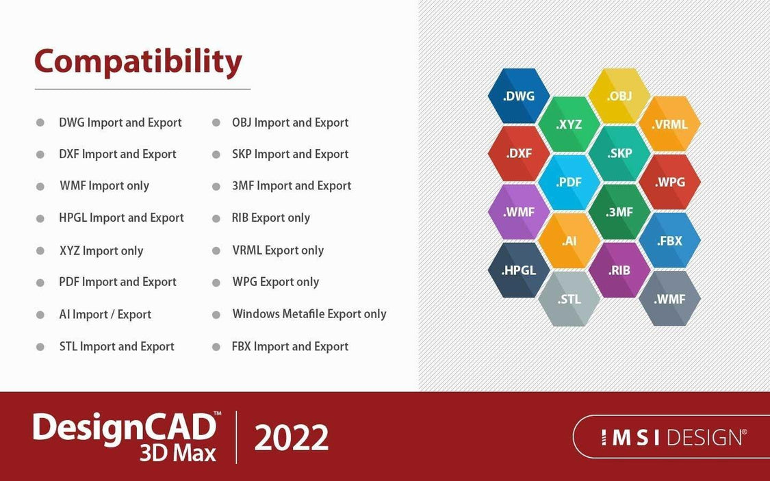 DesignCAD 3D Max 2022 - Instant Download for Windows