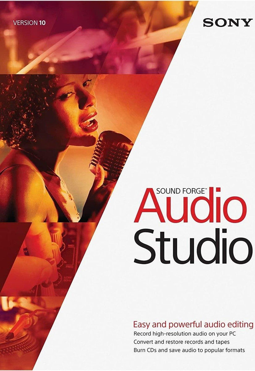 Magix Sound Forge Audio Studio 10 | SoftwareCW